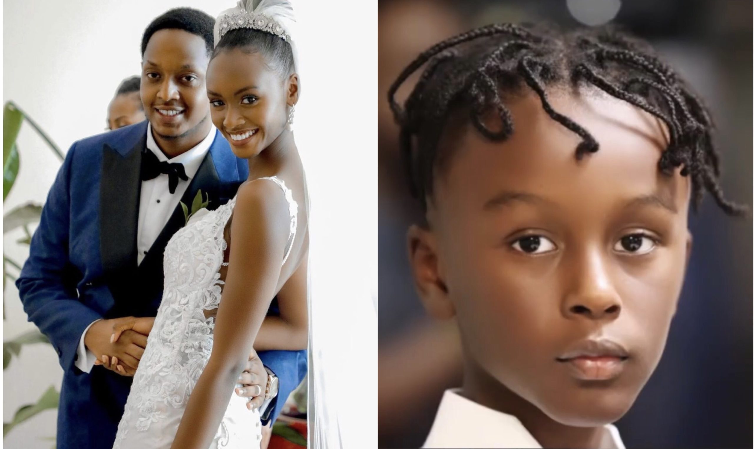 IFOTO Y’UMUNSI: Umugabo wa Miss Bahati Grace ari kumwe n’umwana wa Miss ...