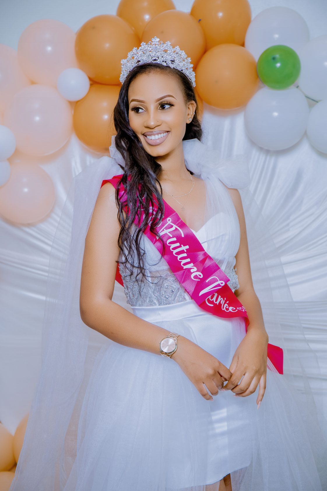 Lea Umutesi witabiriye irushanwa rya Miss Rwanda 2021 yakorewe ibirori ...