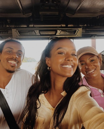 Amafoto: Uruzinduko rwa Miss Naomi n'umukunzi we muri Gabon - YEGOB