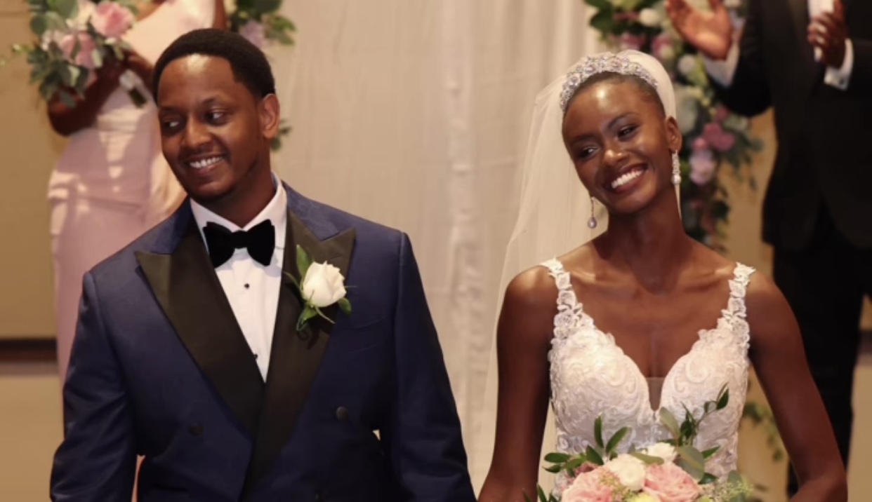 Miss Grace Bahati n’umugabo we bari mu byishimo byinshi - YEGOB