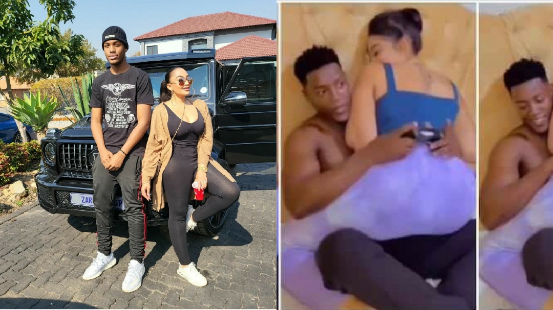 Amashusho yavugishije benshi zari ari gukina n'umukunzi we mushya mu gitanda - YEGOB