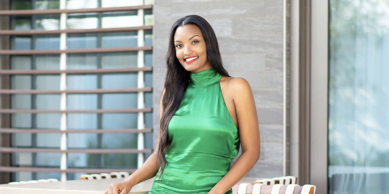 Mu ikanzu yerekana imiterere ye ,Kate Bashabe yazamuye amarangamutima y ...