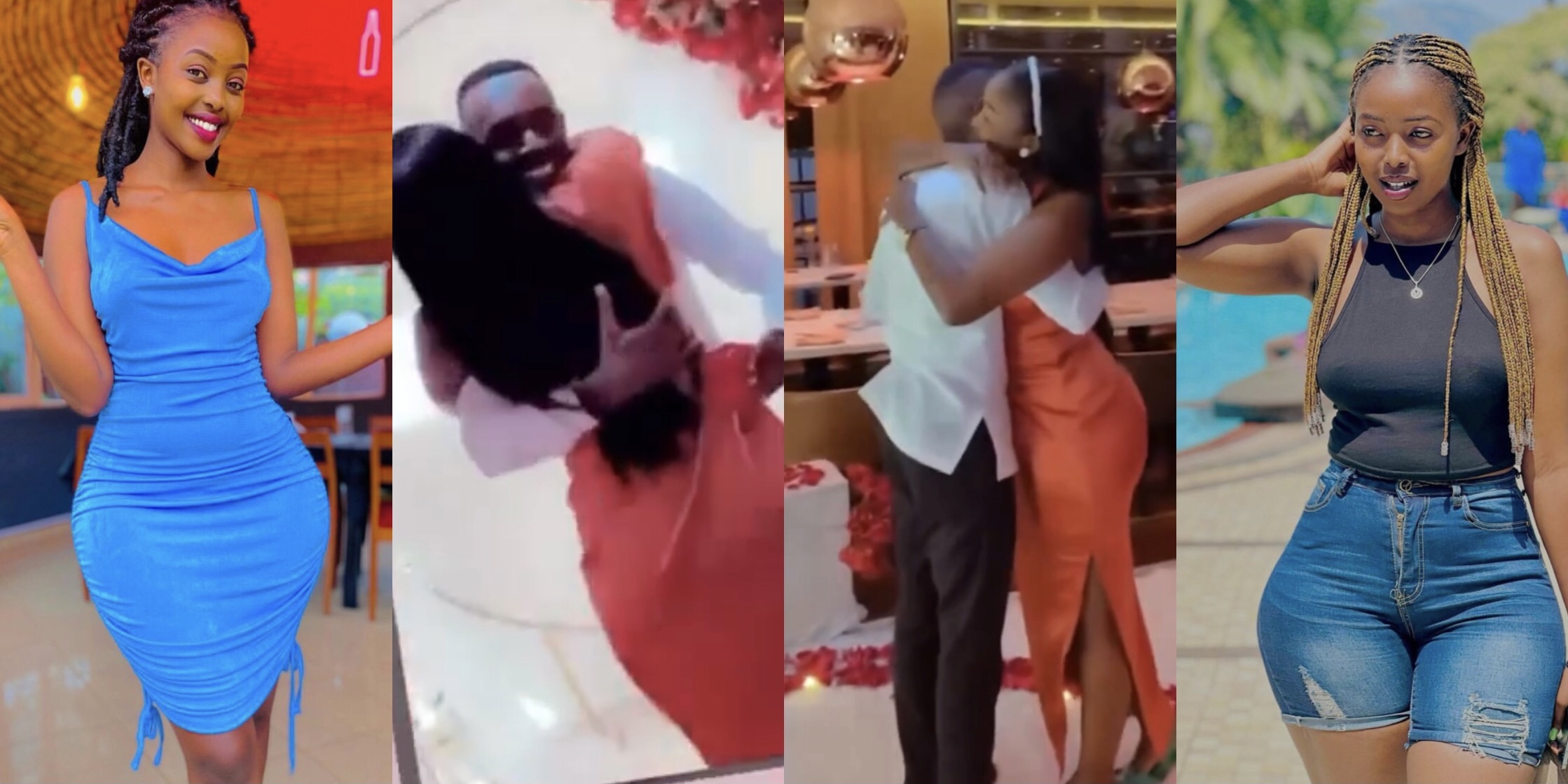 Umwe mu bakobwa beza bitabiriye irushanwa rya Miss Rwanda yambitswe ...