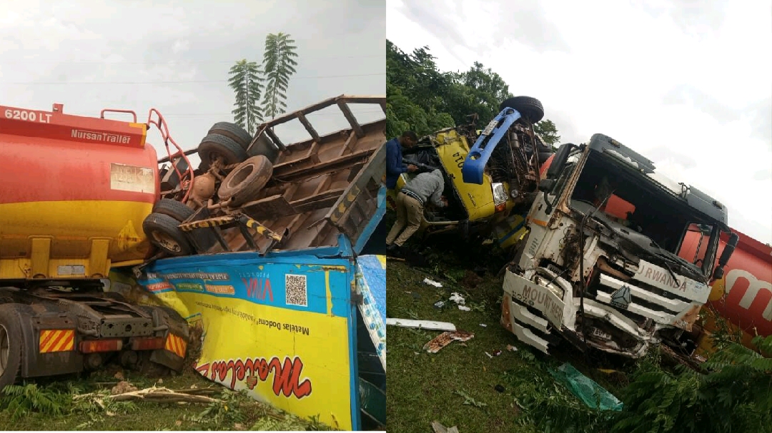 Remera-Kigali:Habereye Impanuka ikomeye umu motari ahita ahasiga ...