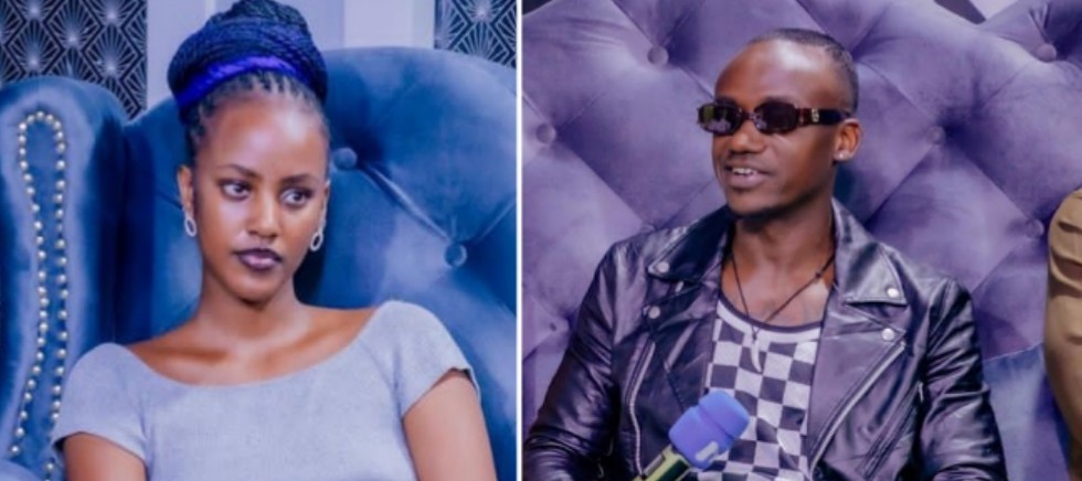 Mani Martin yakuyemo umwambaro we nyuma yo kubisabwa n'umukobwa w ...