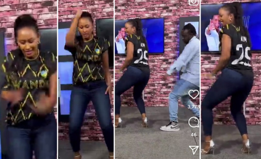 Miss Uwase Muyango yongeye gutwika imbuga nkoranyambaga kubera ukuntu yabyinnye indirimbo ...