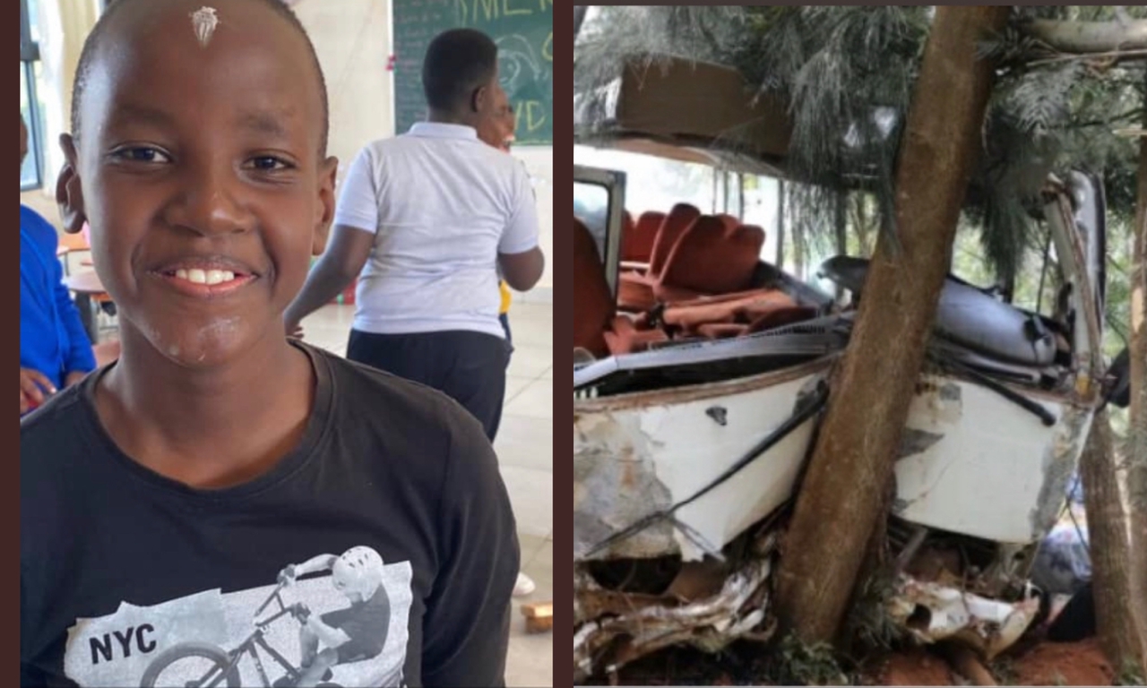 Kenny Mugabo uherutse kwitaba Imana azize impanuka ya Bus y'ishuri ...