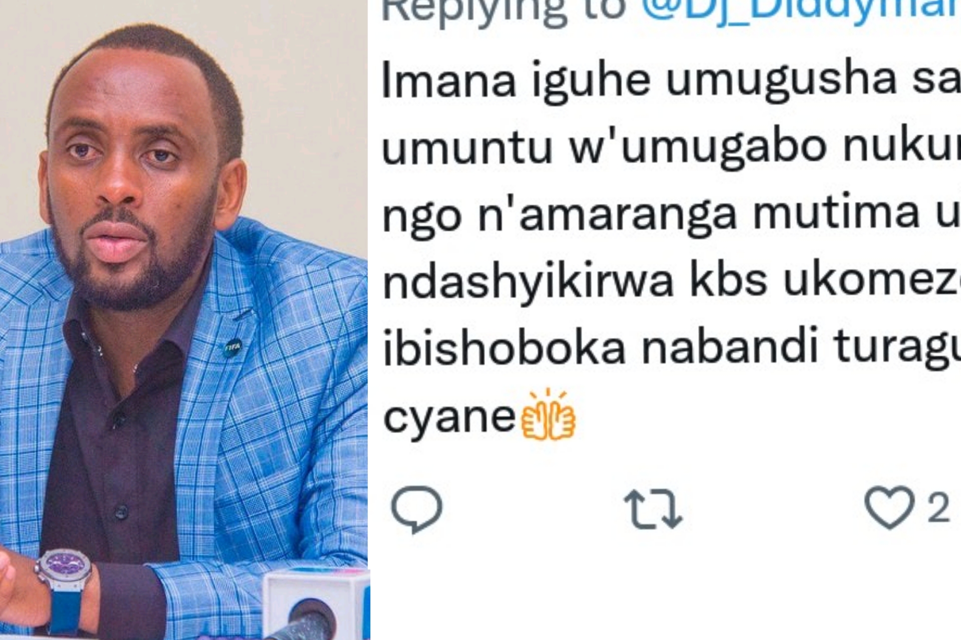 Uwo mutima mwiza ugira uzawuhorane: Munyakazi Sadate yasabiwe imigisha ...