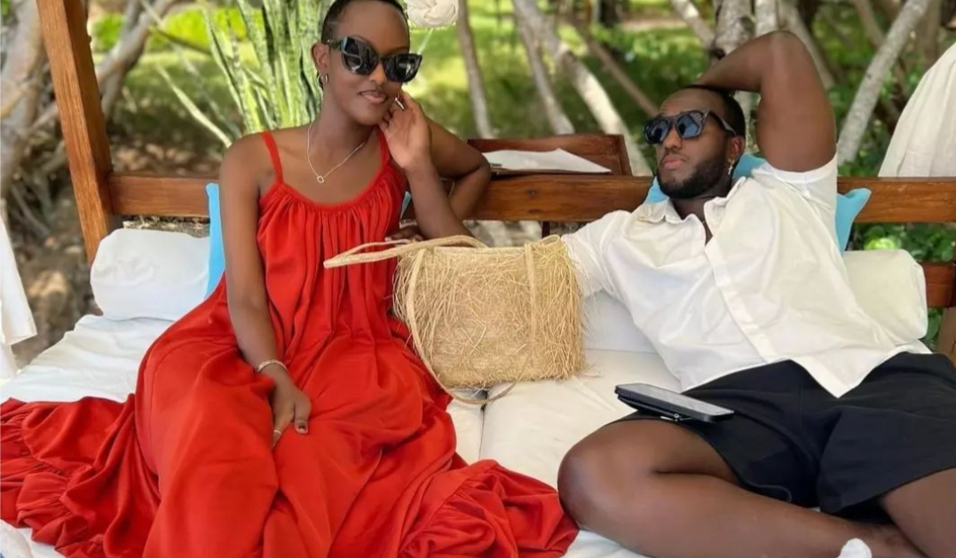 Ifoto y'umunsi: Mw'ikanzu y'umutuku Pamella afashwe ku matama n ...