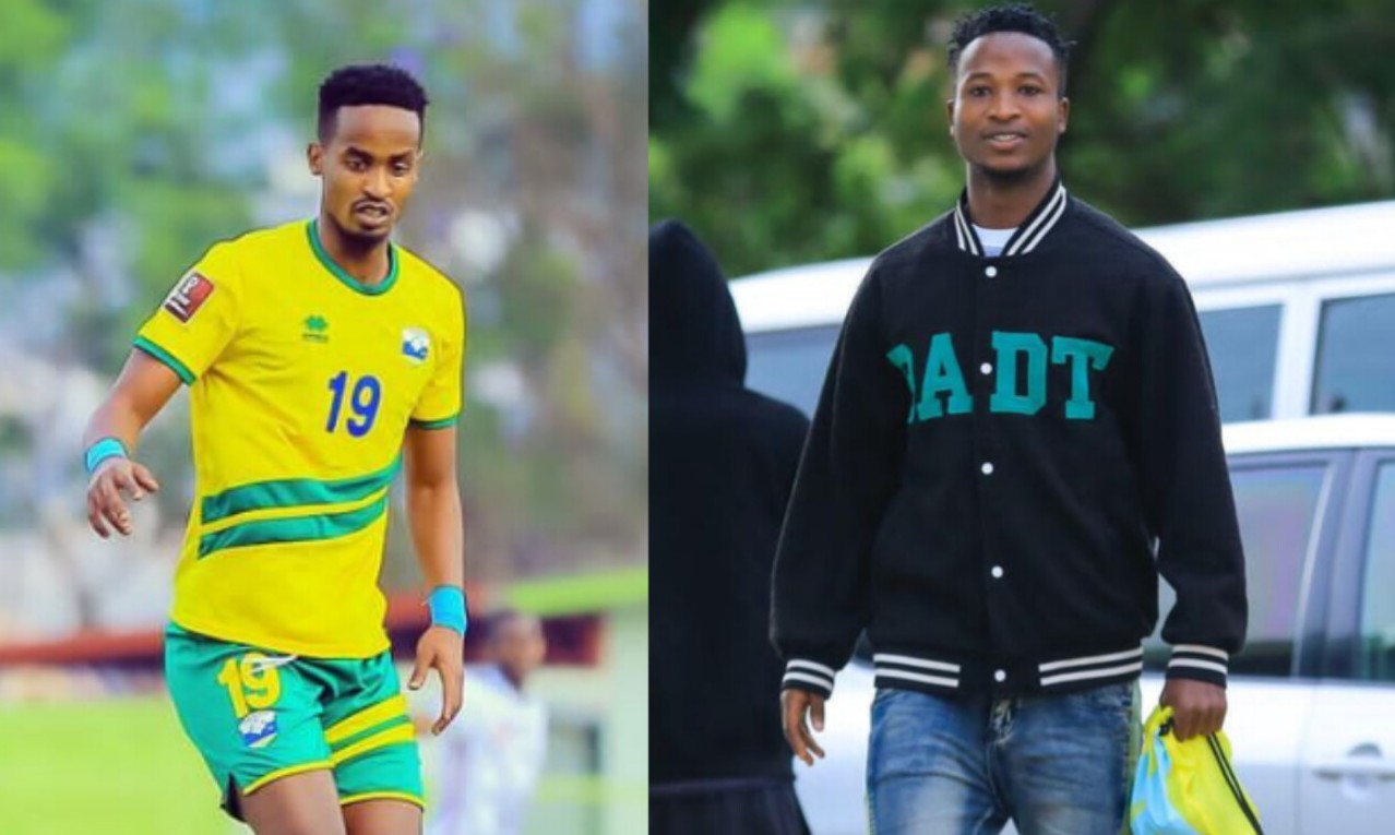 Yannick Mukunzi yakiriye neza mugezi we Byiringiro League banasangira icyo kurya -IFOTO - YEGOB