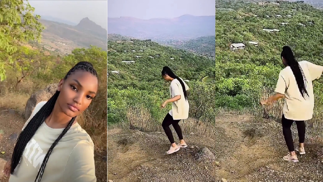 Nta bwoba agira! Umunyamideli Kate Bashabe yagaragaye ari kugerageza ...