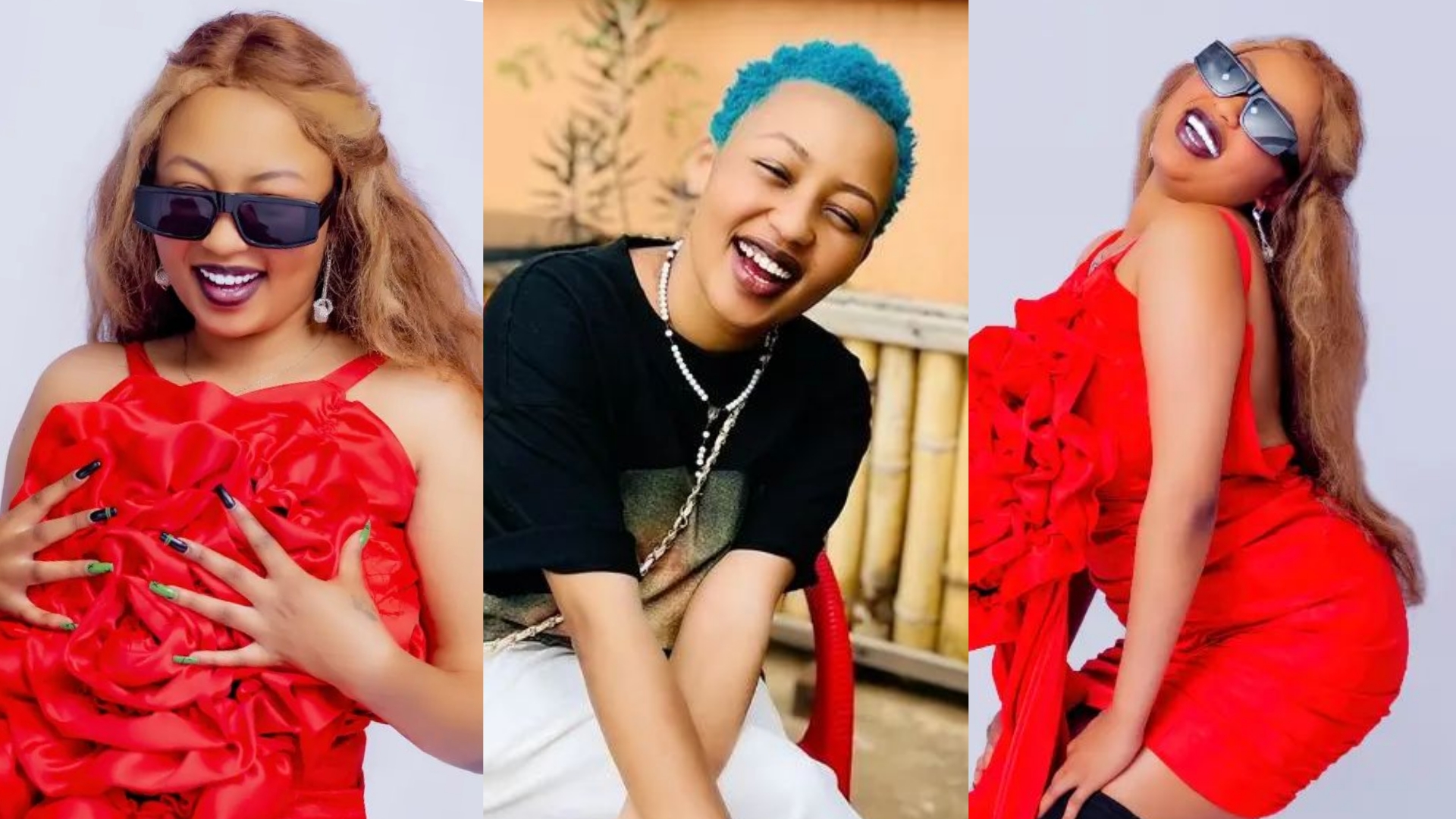 Umuhanzikazi ukiri muto Fifi Raya bwa mbere yagaragaye yambaye ikanzu ...