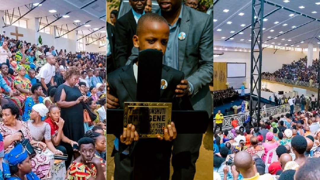 Abaje nyuma babuze aho bajya! Imbaga y'abantu baje guherekeza Pastor ...