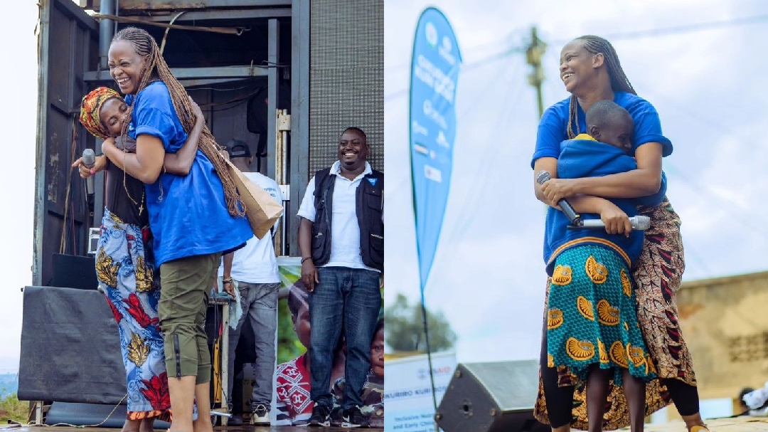 Mu byishimo byinshi, Anita Pendo yagaragarijwe urukundo rudasanzwe ubwo ...