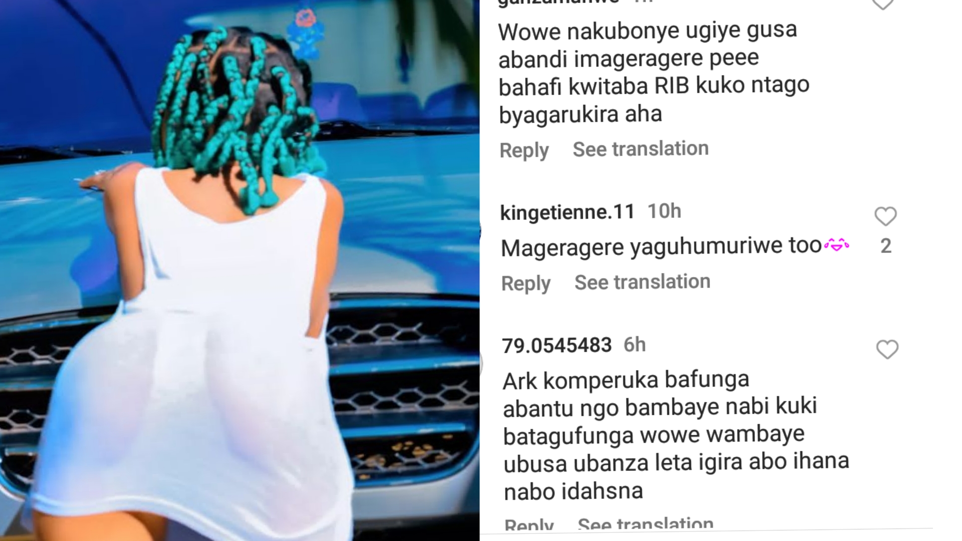 Wowe ntago biri butinde kugira ngo wisange i Mageragere :Umukobwa ...