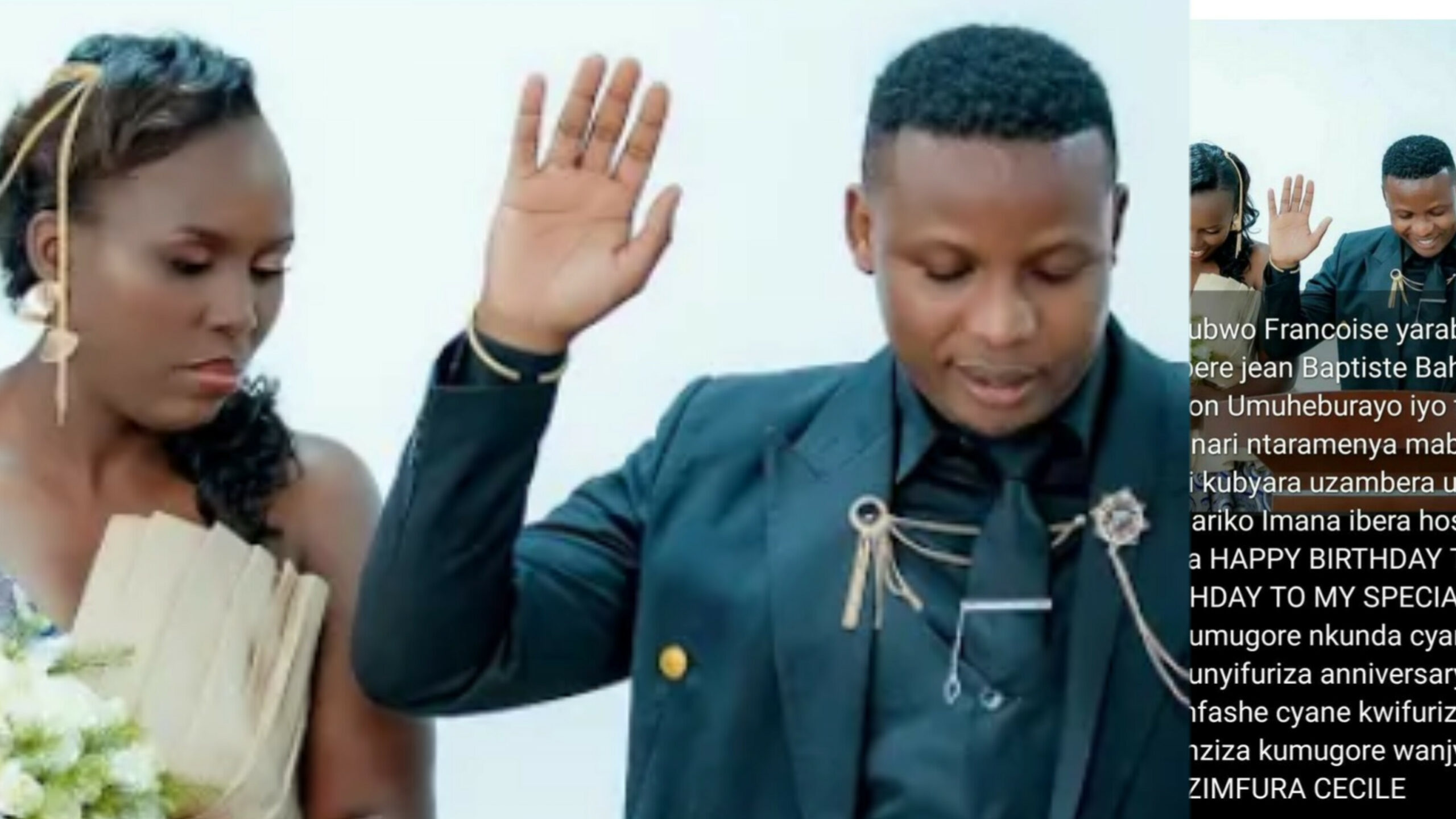 Bavukiye umunsi umwe! Bahati Makaca yatangaje amagambo akomeye ku ...