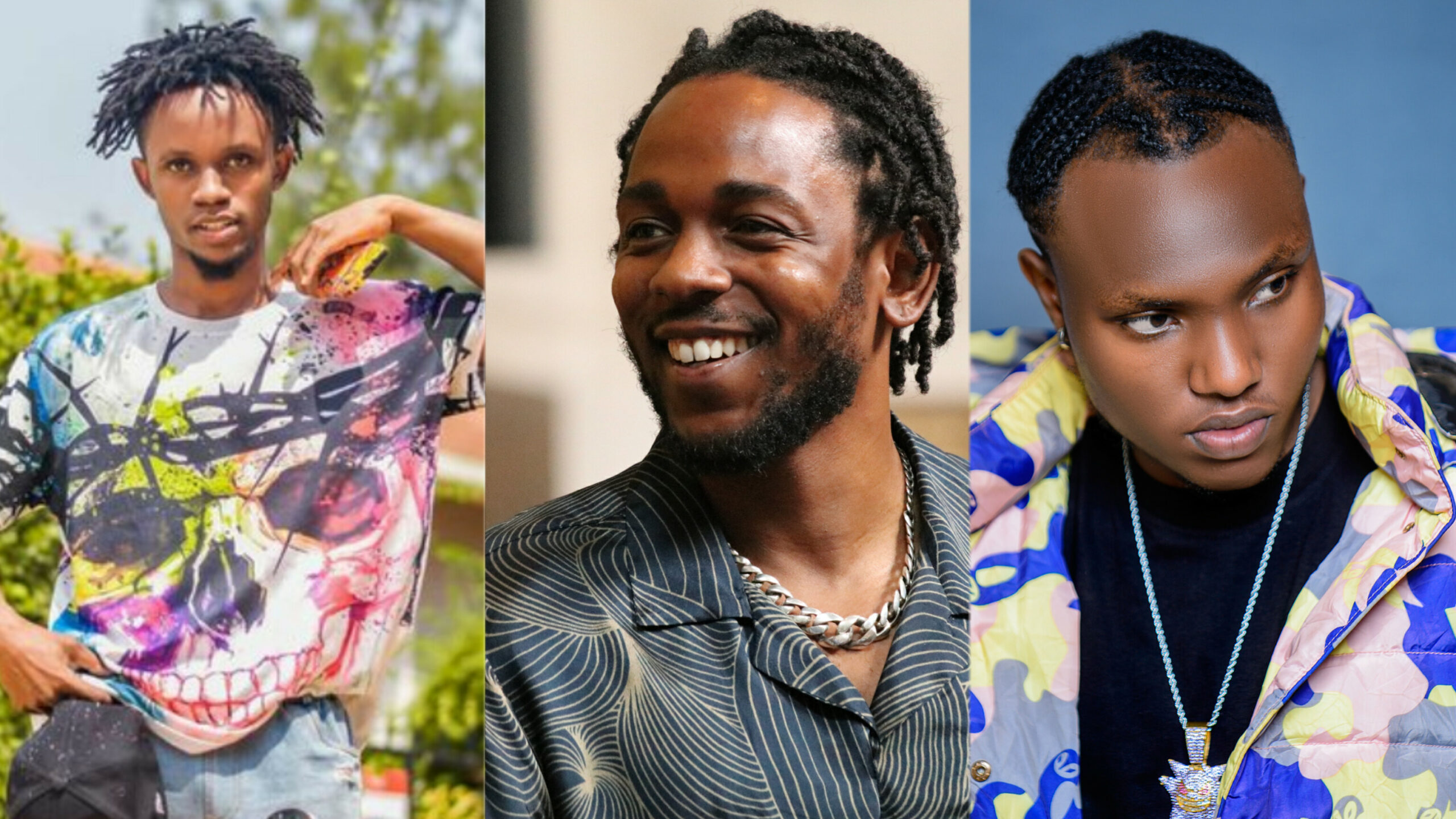 Umuraperi Kamatari Thierry uzwi nka Racine na mugenzi we Zeo Trap ...