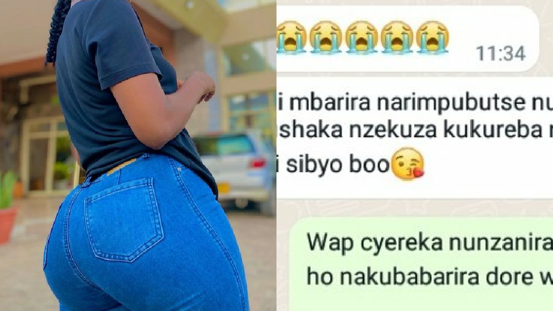 Umunyarwandakazi witwa Shania ukora muri Banki yahaye umusore ibihumbi ...