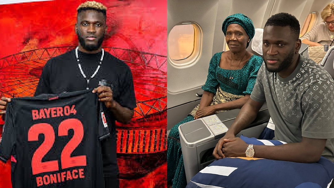 Rutahizamu Boniface yagaragaye mu ndege ari kumwe na nyirakuru we bagiye mu Budage ahabarizwa ...