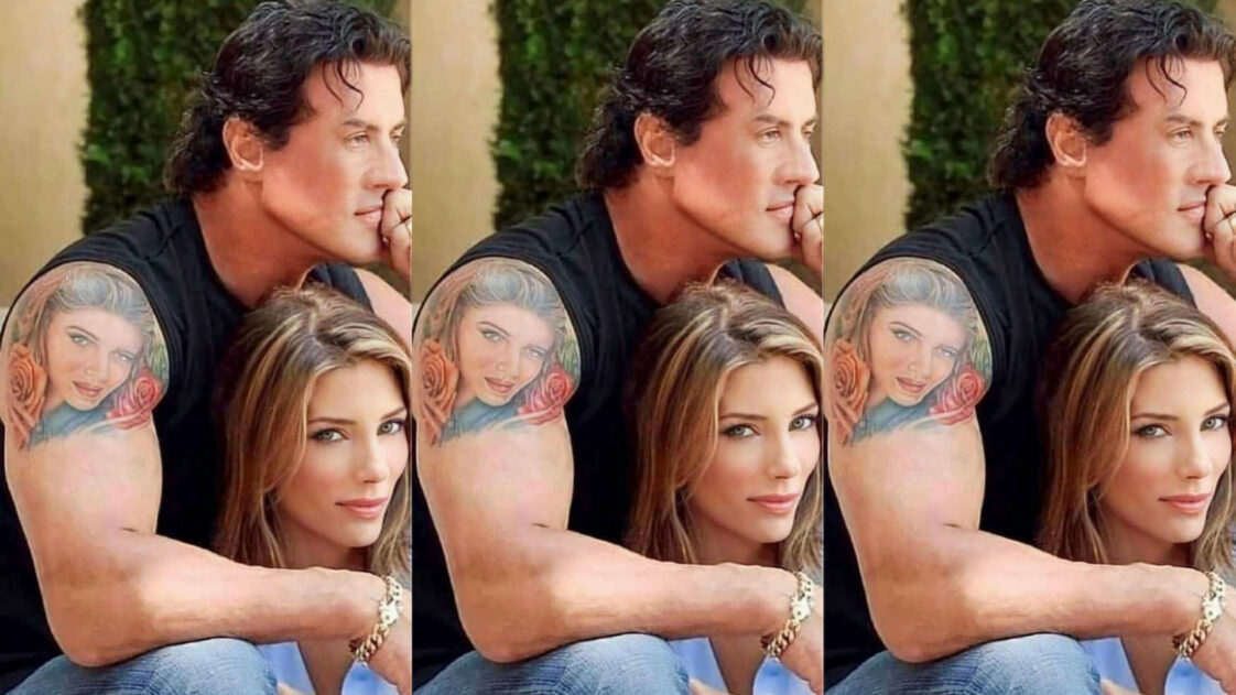 Johny Rambo kera akiri mu rukundo n'umugore we yamwishushanyijeho ku ...