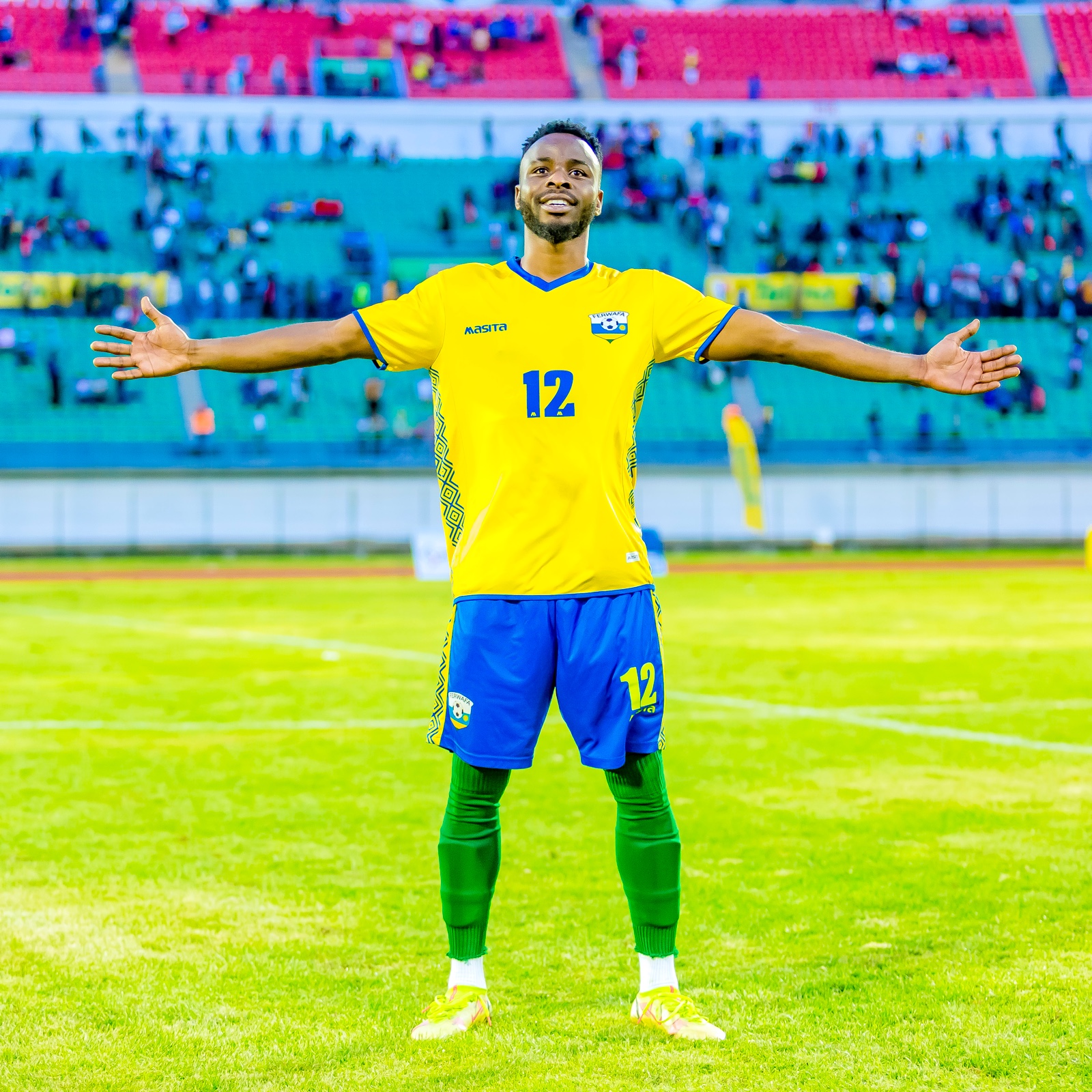 Amashusho nyuma y'umukino yatsindiyemo Amavubi igitego Mugisha Gilbert yagize icyo atangaza ...