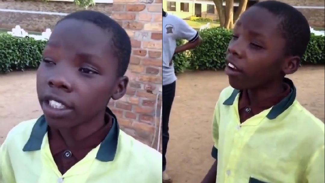 Amashusho ya Niyo Bosco akiri umwana wiga mu mashuri abanza akomeje ...